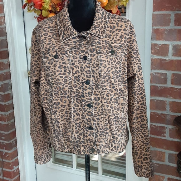 Time and Tru | Jackets & Coats | Time And Tru Stretch Tan Brown Black ...